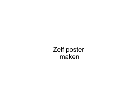 Zelf liggende poster maken