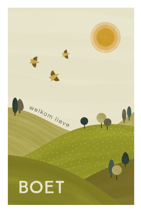 De leukste geboortekaartjes kleurrijke | Buroleo