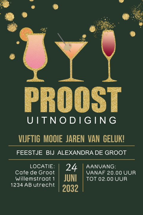 Uitnodiging tekst voorbeelden | MyCards.nl