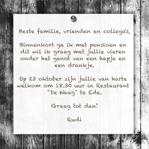 Uitnodiging tekst voorbeelden | MyCards.nl