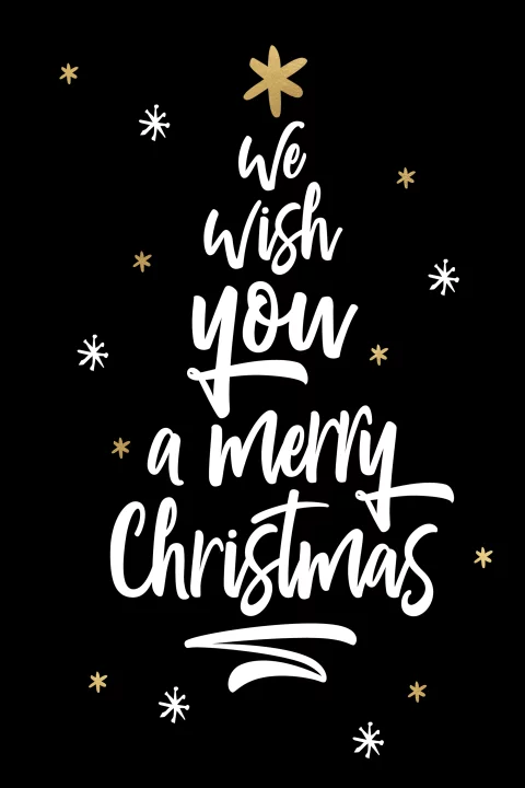 Leuke kerstkaarten kerstboom woorden