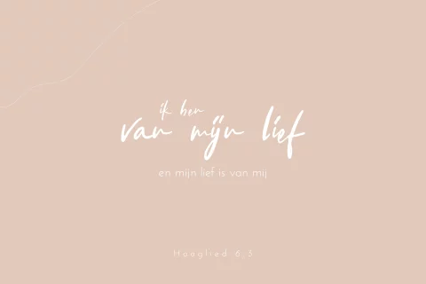 Christelijke wenskaart huwelijksjubileum 'Ik ben van mijn lief'